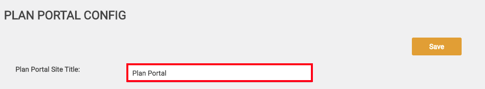 Plan Portal Configuration – FirmPlus - LPL