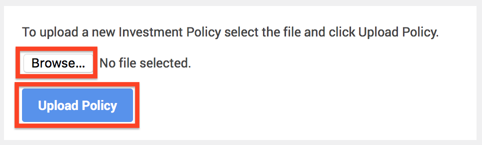 Investment Policy Statements – FirmPlus - LPL
