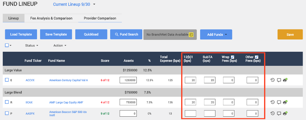 Fee Analysis & Comparison Report – FirmPlus - LPL